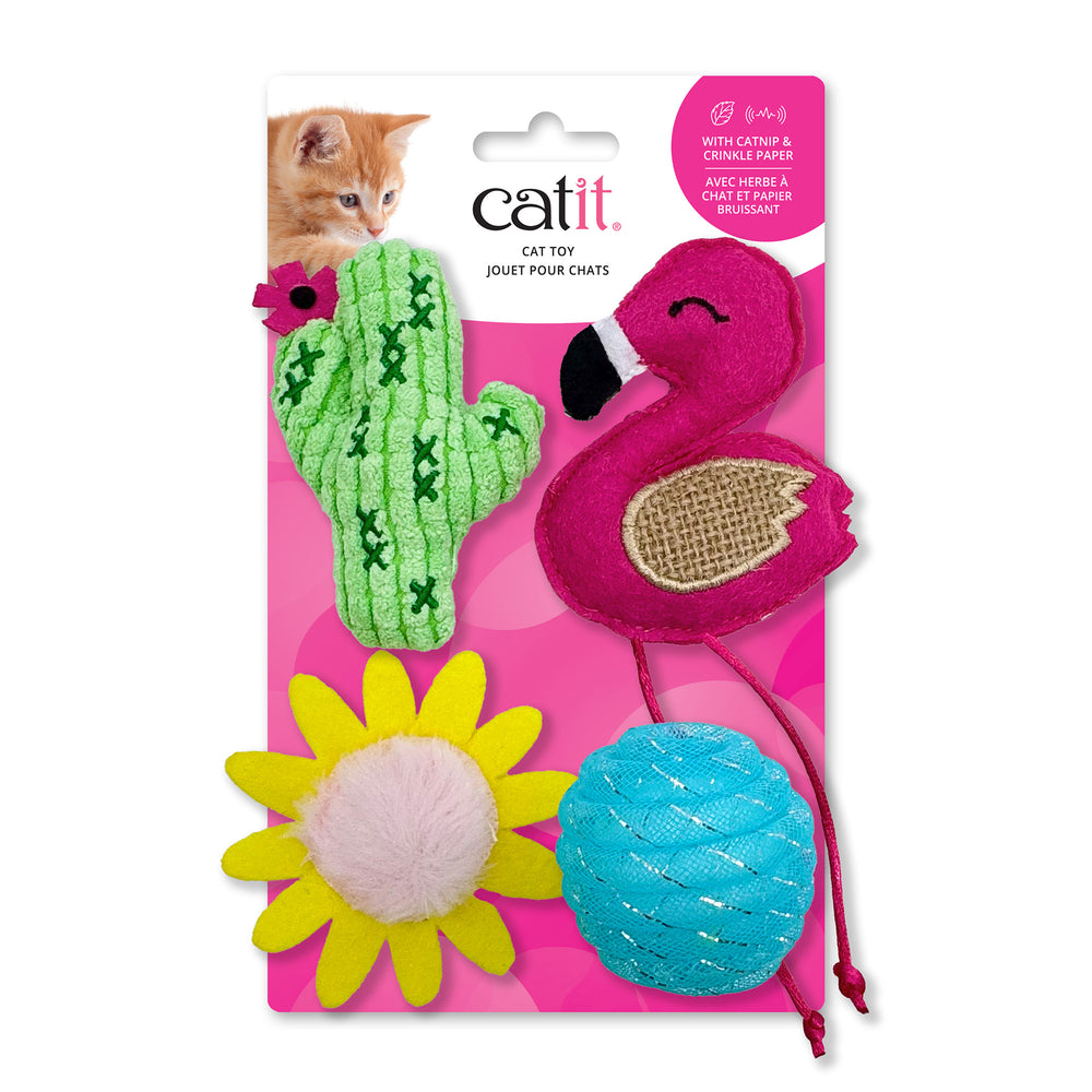 Catit Spring Cat Toys 4-Pack