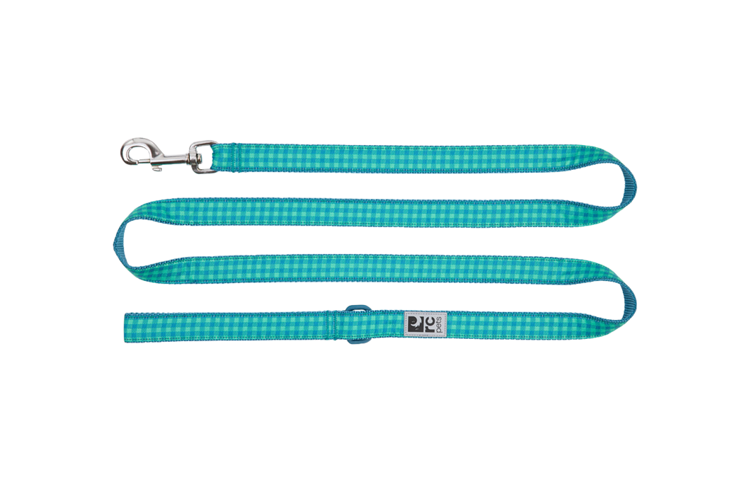 RC Pets Green Gingham Lead - Available in 2 Sizes