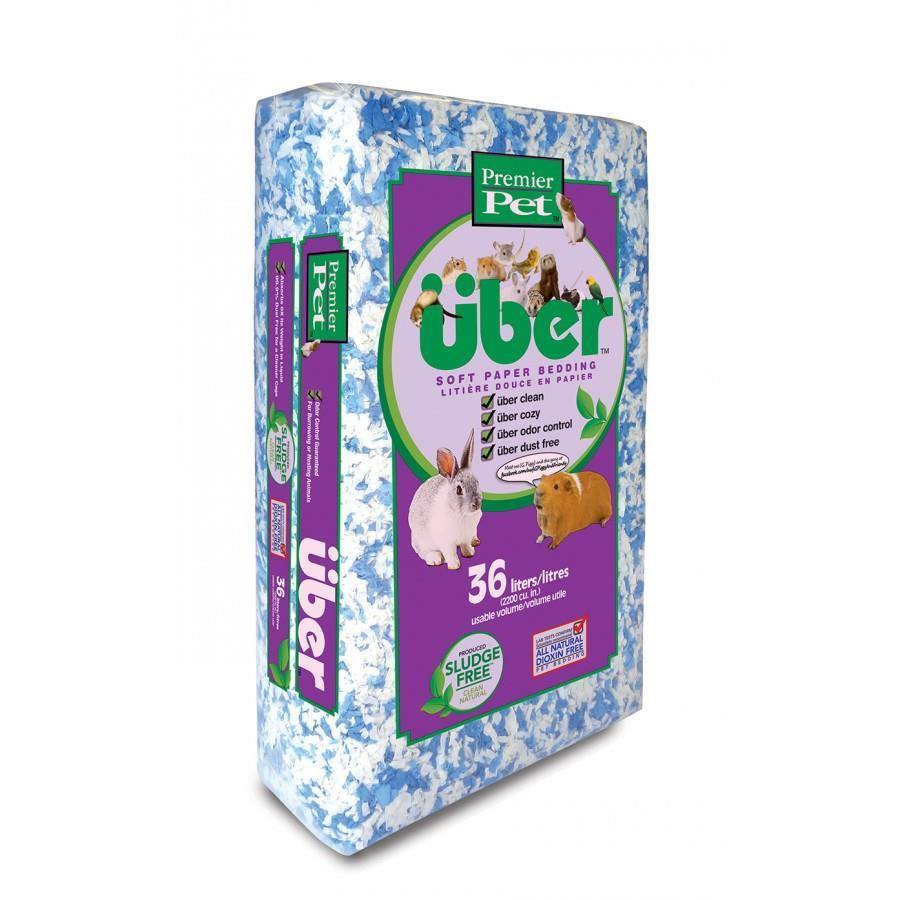 Uber Paper Bedding - White & Blue