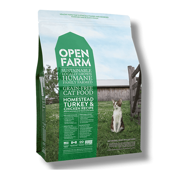 Open Farm Homestead Turkey & Chicken Recipe Cat Food